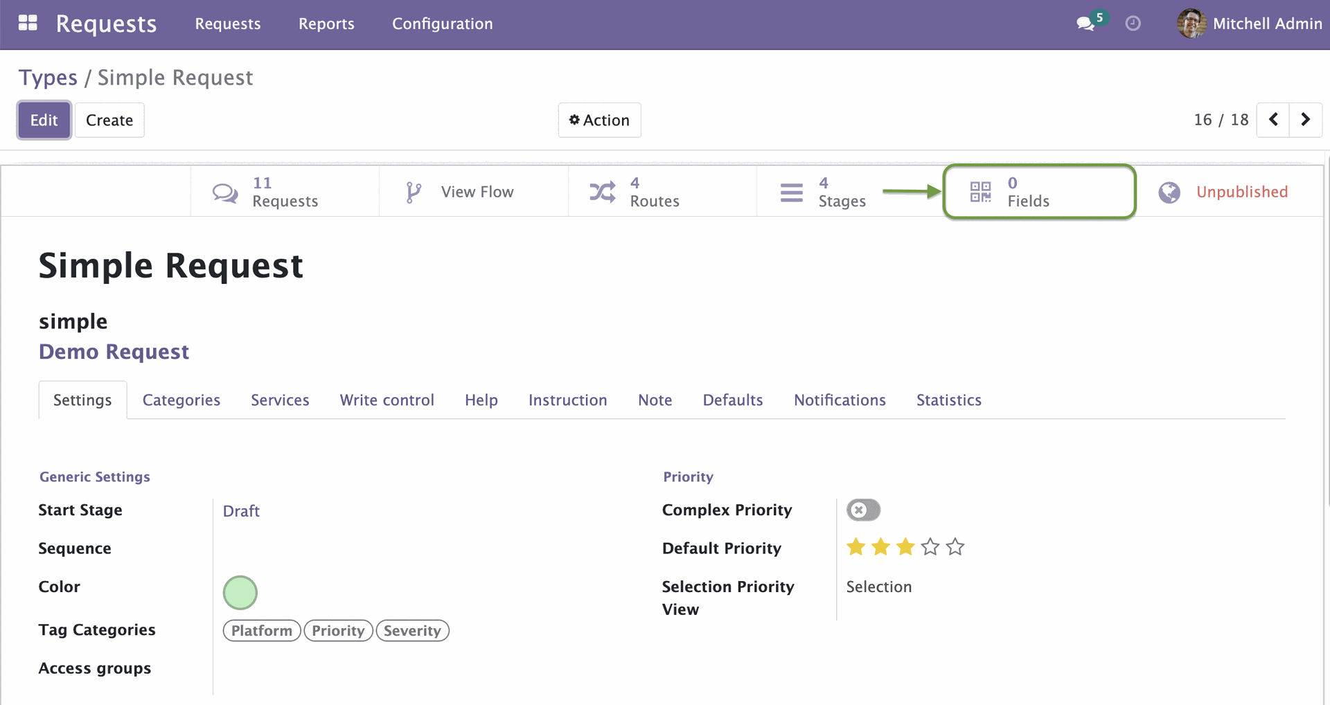 Generic Request Field Module. A quick guide how to configure additional fields in the request ...